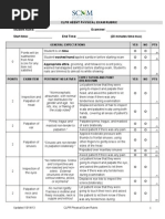 H&P - Sample - Complete Exam | PDF