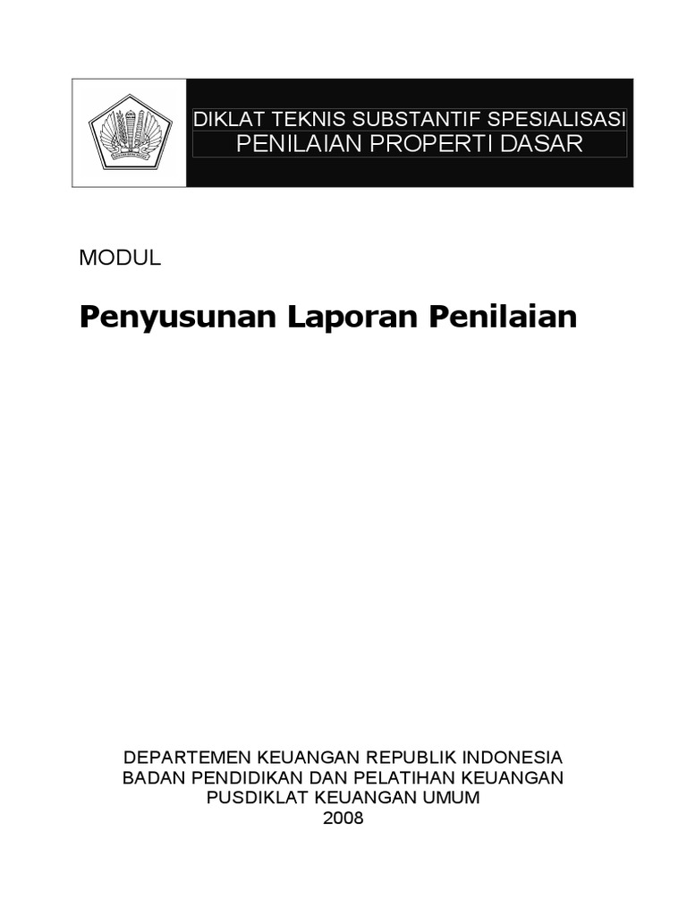 Penyusunan Laporan Penilaian | PDF | Karier & Perkembangan | Pengelolaan Keuangan & Uang