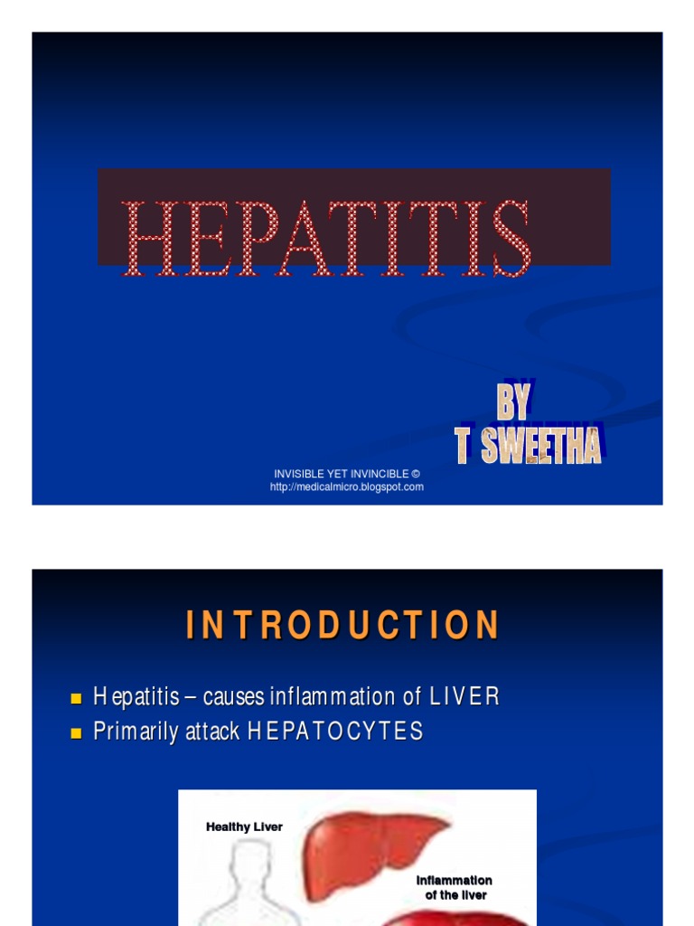 Viral Hepatitis | PDF | Hepatitis | Infection