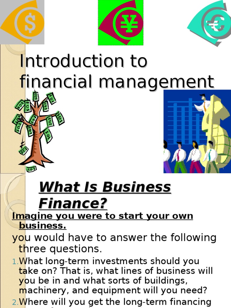 Introduction To Financial Management | PDF | Capitalism | Wealth