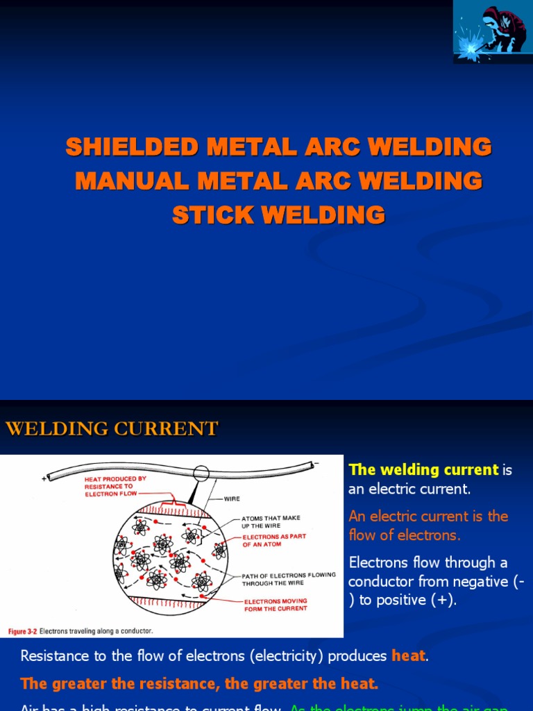 Shielded Metal Arc Welding Manual Metal Arc Welding Stick Welding | PDF ...