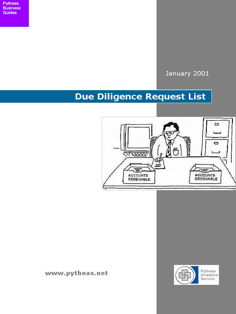 Request List | PDF | Due Diligence | Business
