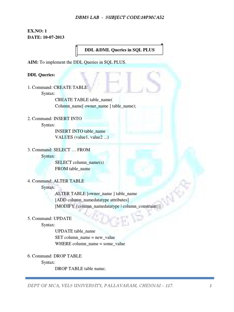 Dbms Record Full 2013 | PDF | Parameter (Computer Programming) | Pl/Sql