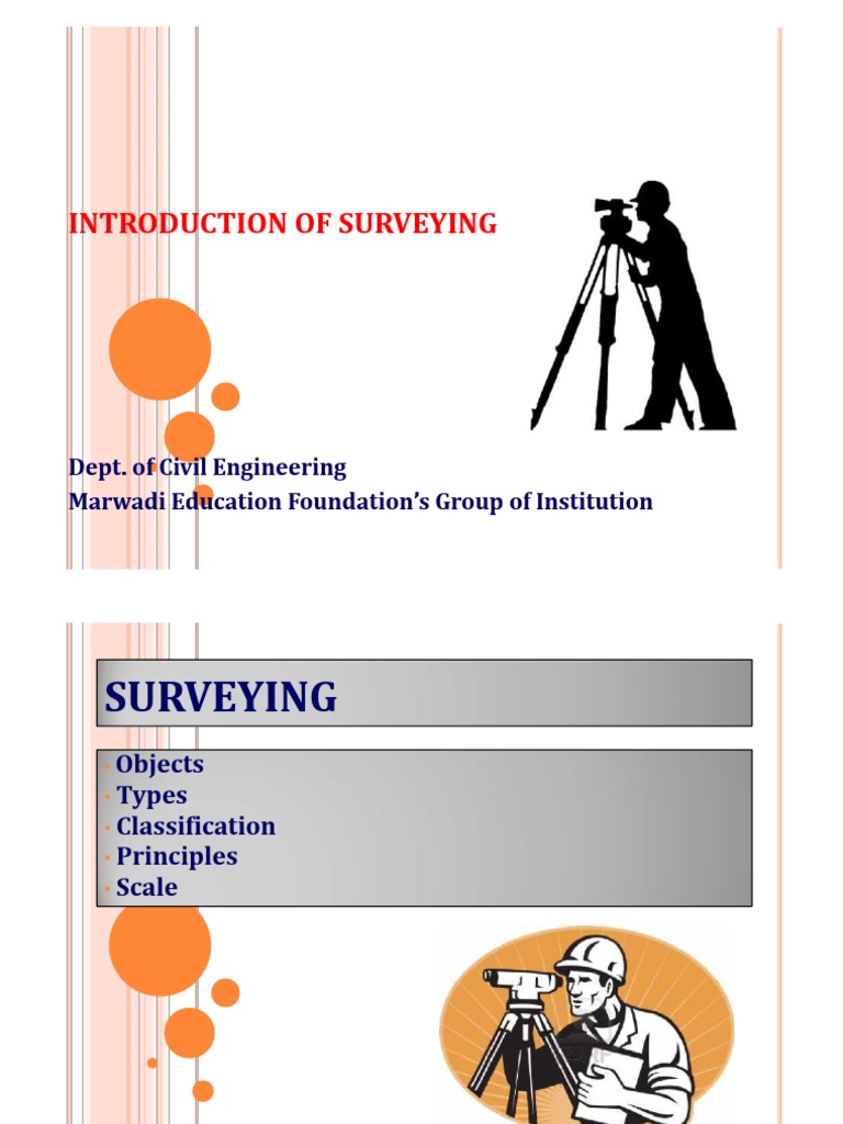 2.introduction of Surveying | PDF | Surveying | Map