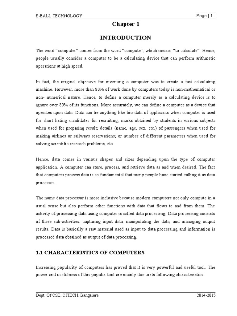 E-Ball Technology | PDF | Electronic Engineering | Computer Engineering