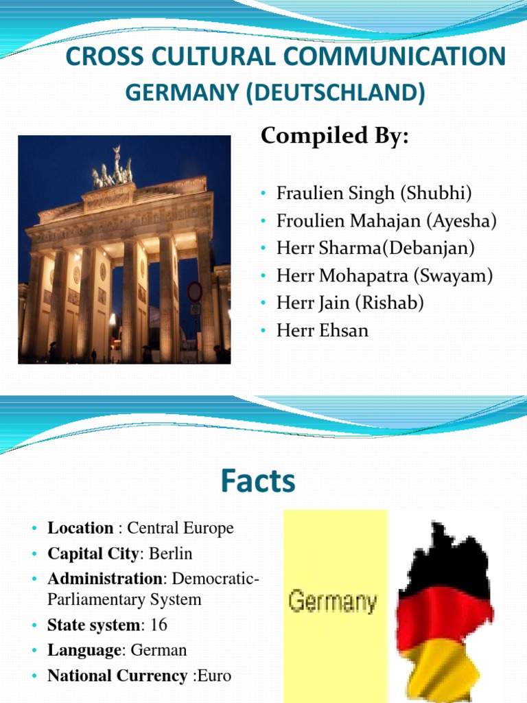 Germany (Deutschland) : Cross Cultural Communication | PDF | Etiquette ...