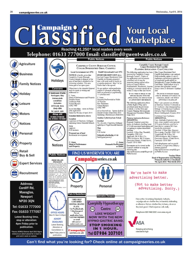 Classified: Your Local Marketplace | Download Free PDF | Copy Editing ...