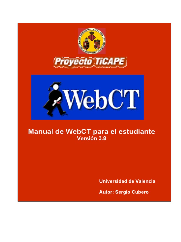 Manual Usuario WebCT | PDF | Web Ct | Foro de Internet