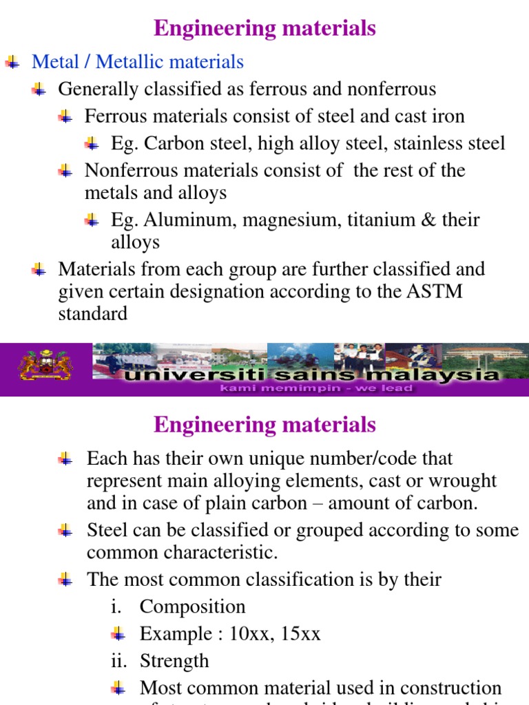 Engineering Materials | PDF | Ceramics | Steel