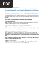 Matrifocality and Social Issues in the Caribbean | PDF | Family ...