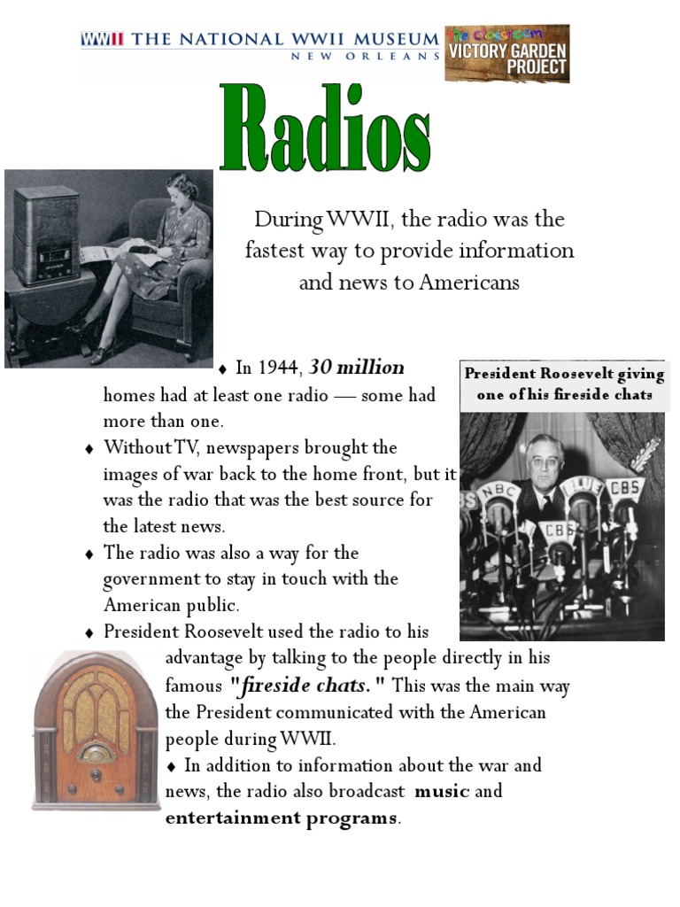 The Role of Radio in WWII Communication | PDF