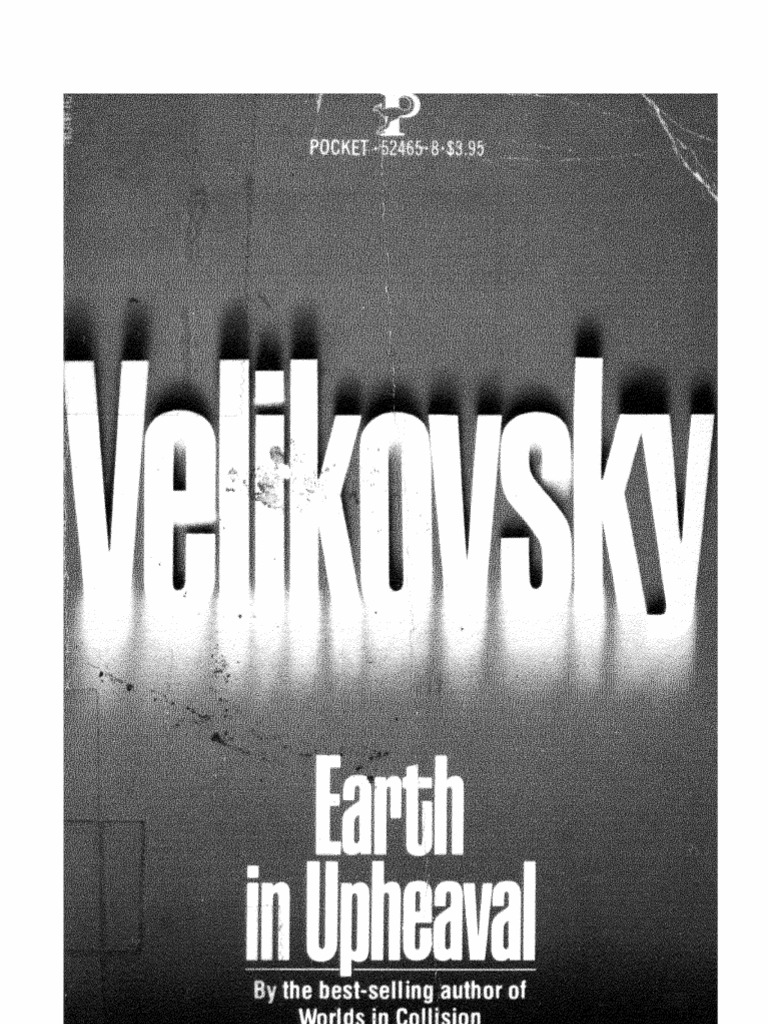 Velikovsky Earth in Upheaval | PDF | Plate Tectonics | Volcano