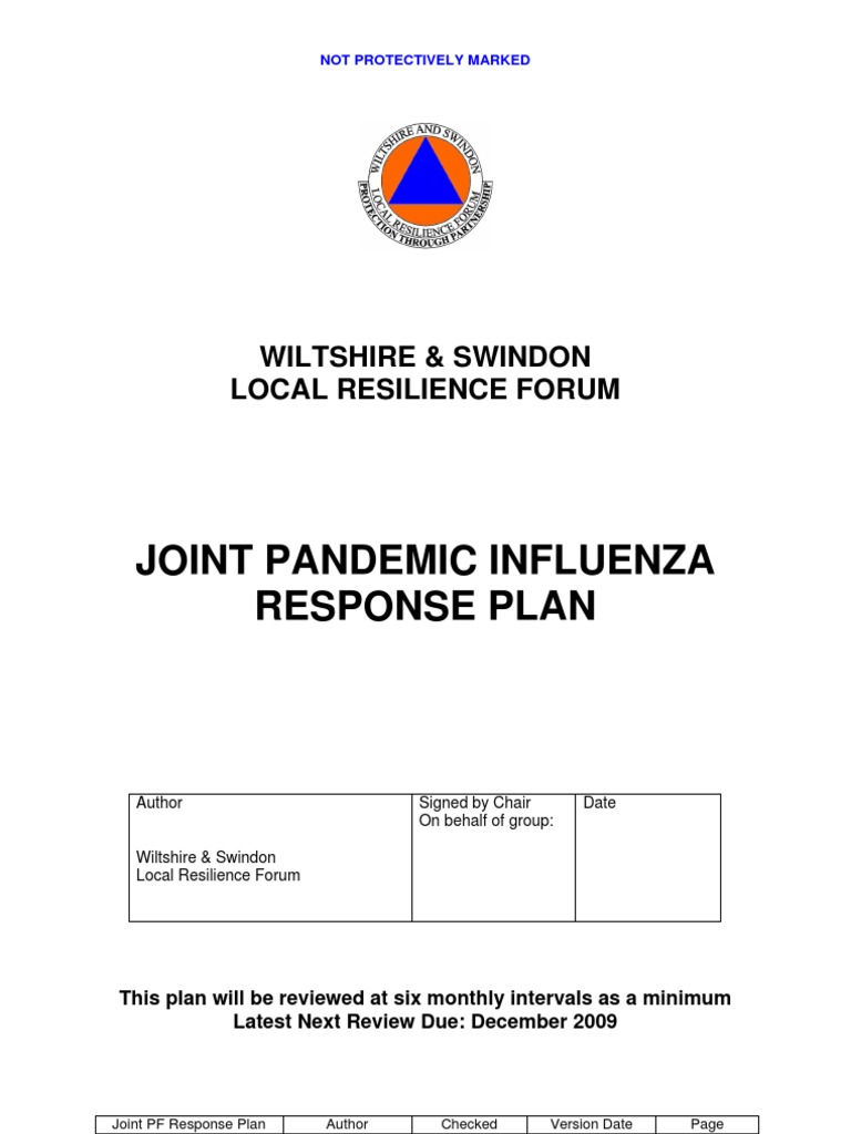 LRF Influenza Pandemic Plan v3.6 | PDF | Influenza A Virus Subtype H5 N1 | Influenza Pandemic