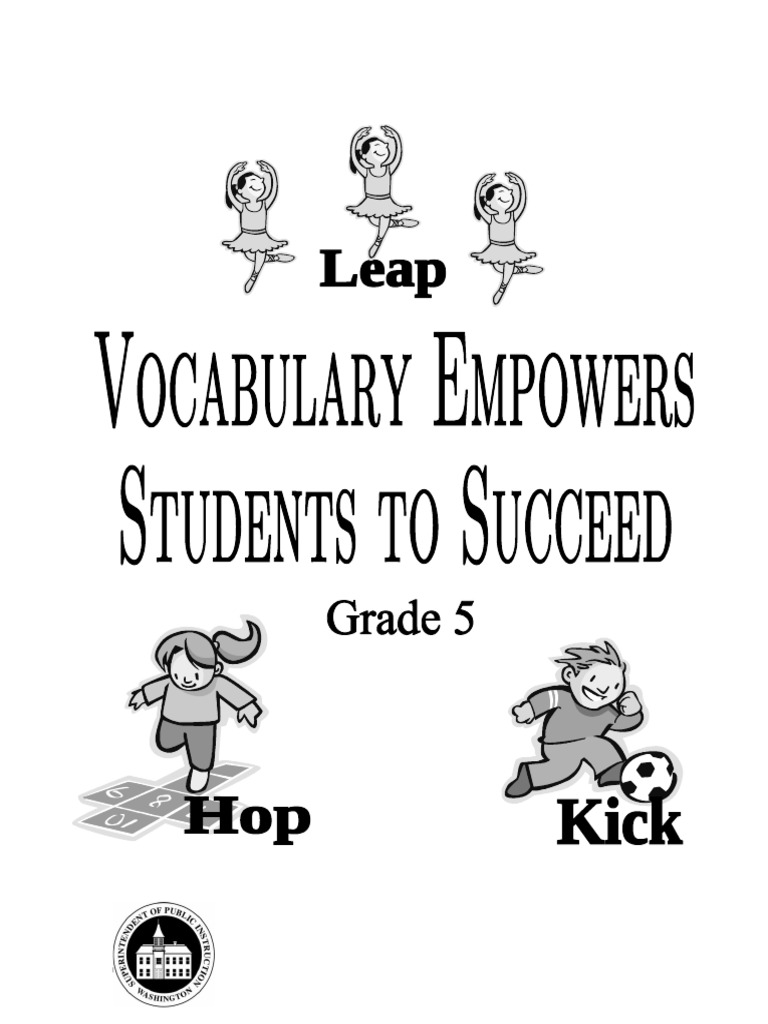 Grade 5 Health and Fitness Vocabulary: A Comprehensive List of Key ...