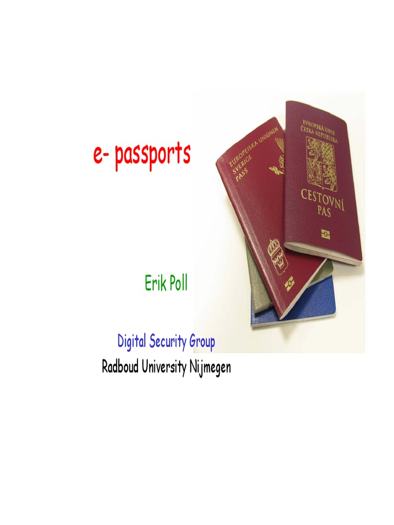 7 Epassport | PDF | Public Key Cryptography | Crime Prevention