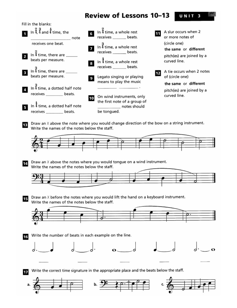 Unit 3 - Review | PDF