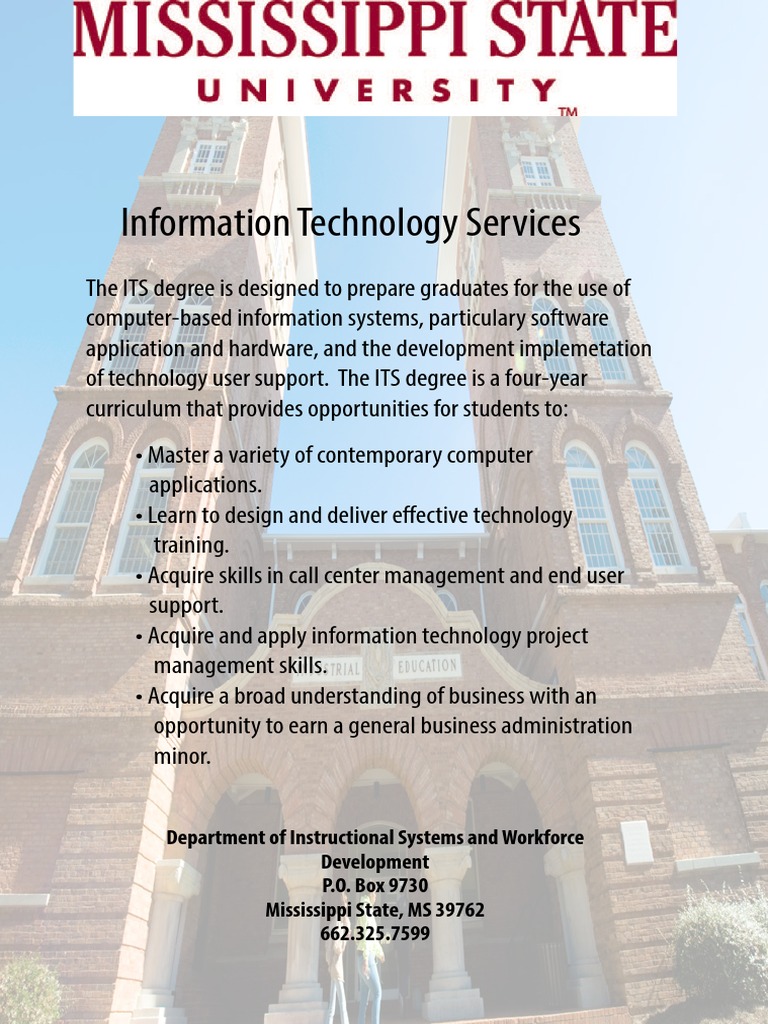 Information Technology Services Degree Program | PDF