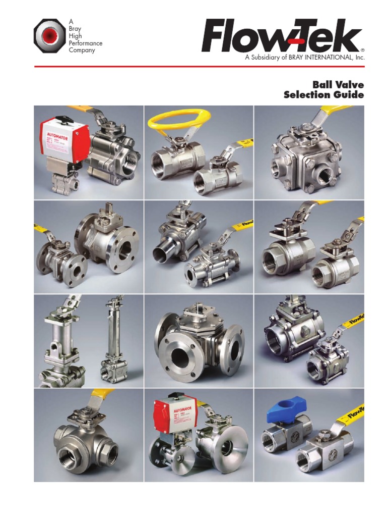 Brochure Valve Selection Guide.pdf | Valve | Hydraulic Engineering