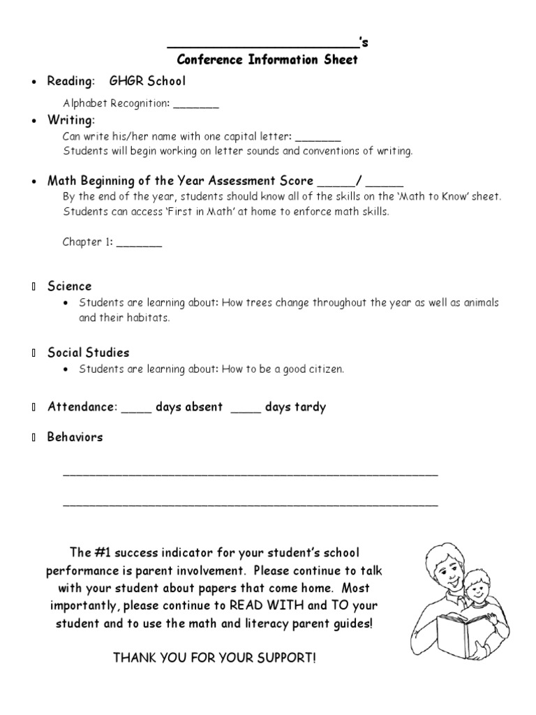Conference Information Sheet | PDF | Career & Growth | Foreign Language ...