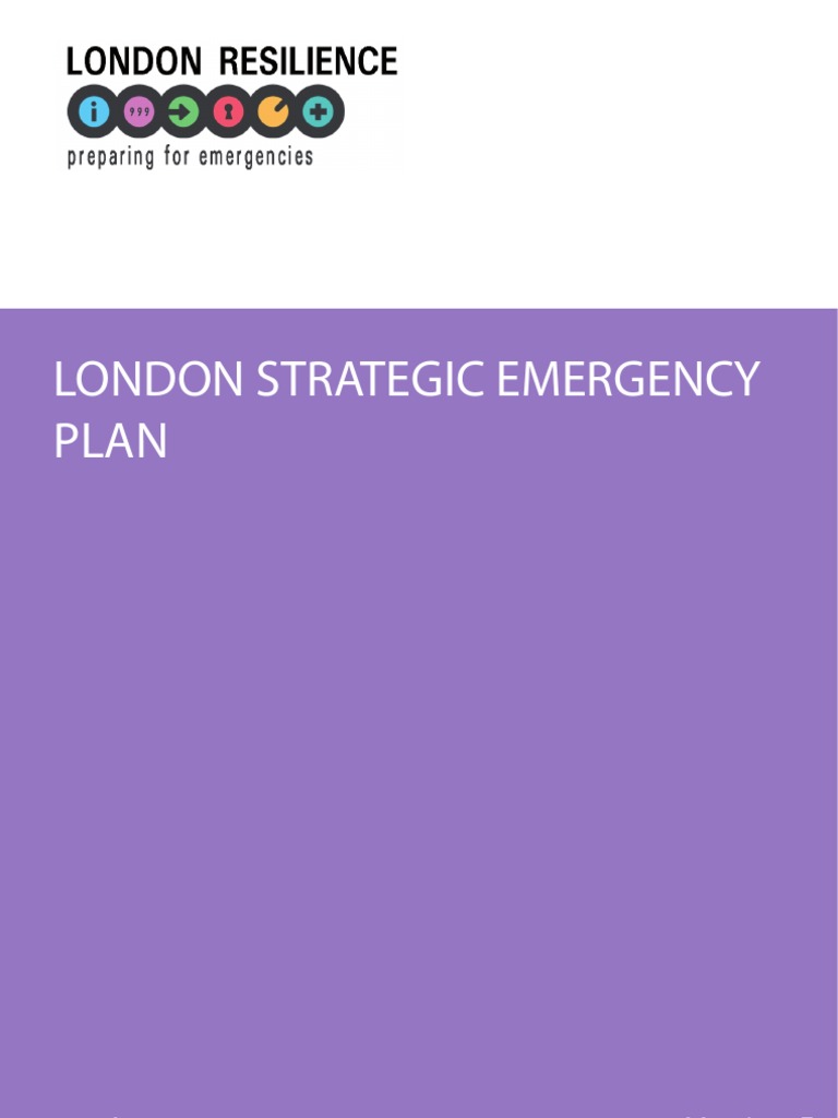 London Strategic Emergency Plan | PDF | Emergency Management | Emergency