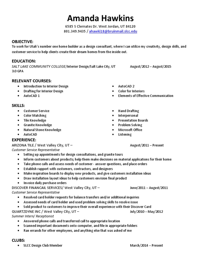 Amanda - Resume Hybrid | PDF | Career & Growth | Business