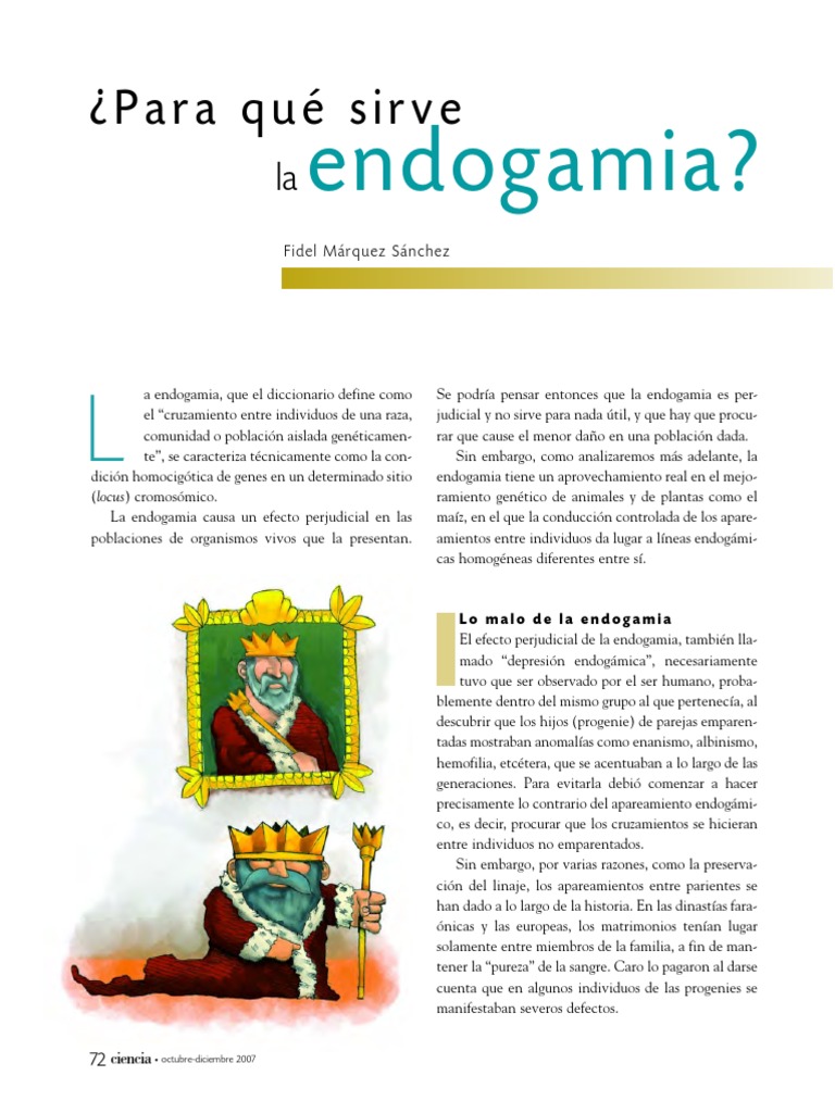 Endogamia en Maiz | PDF | Genética | Biología