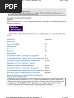 CAS 805 Single Financial Statements | PDF | Financial Audit | Auditor's ...