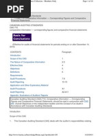 CAS 805 Single Financial Statements | PDF | Financial Audit | Auditor's ...