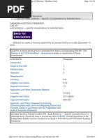 CAS 805 Single Financial Statements | PDF | Financial Audit | Auditor's ...