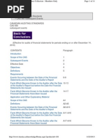 ISA 560: Subsequent Events in Audits | PDF | Auditor's Report ...