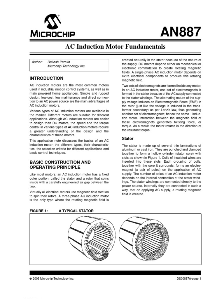 AC Induction Motor Fundamentals | PDF | Electric Motor | Engines