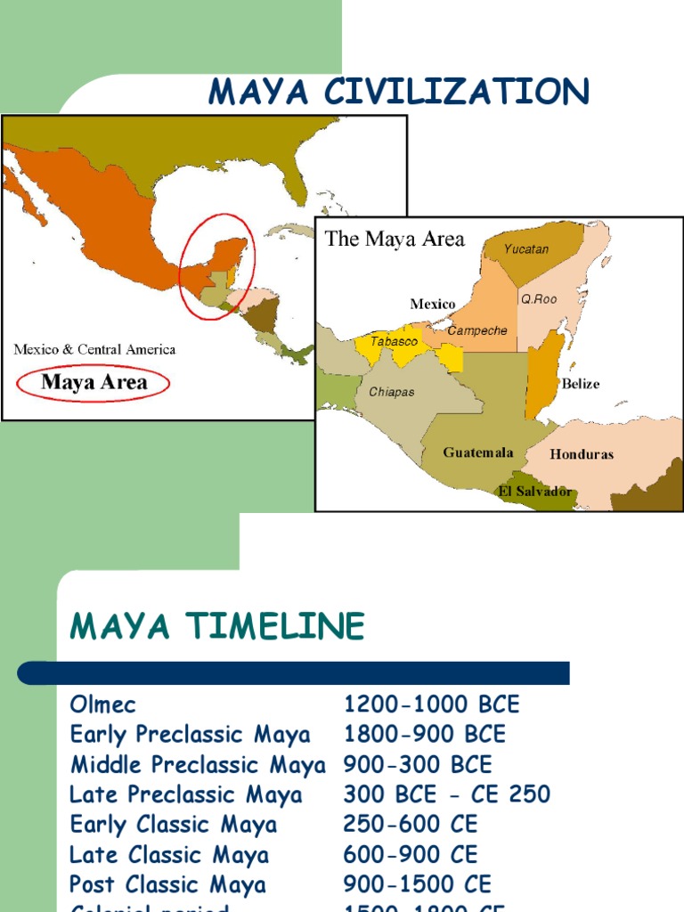 Overview of Maya Civilization History | PDF | Maya Civilization ...