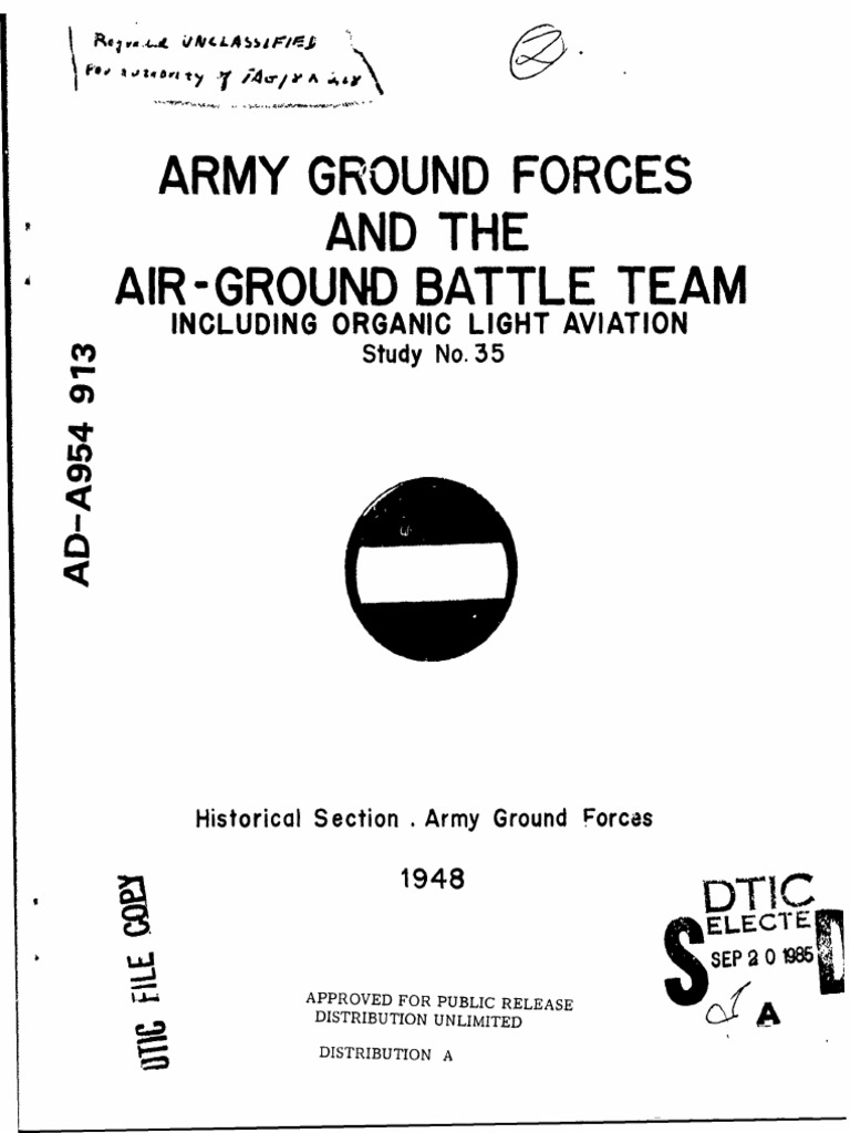 Army Ground Forces Air-Ground Cooperation | PDF | Close Air Support ...