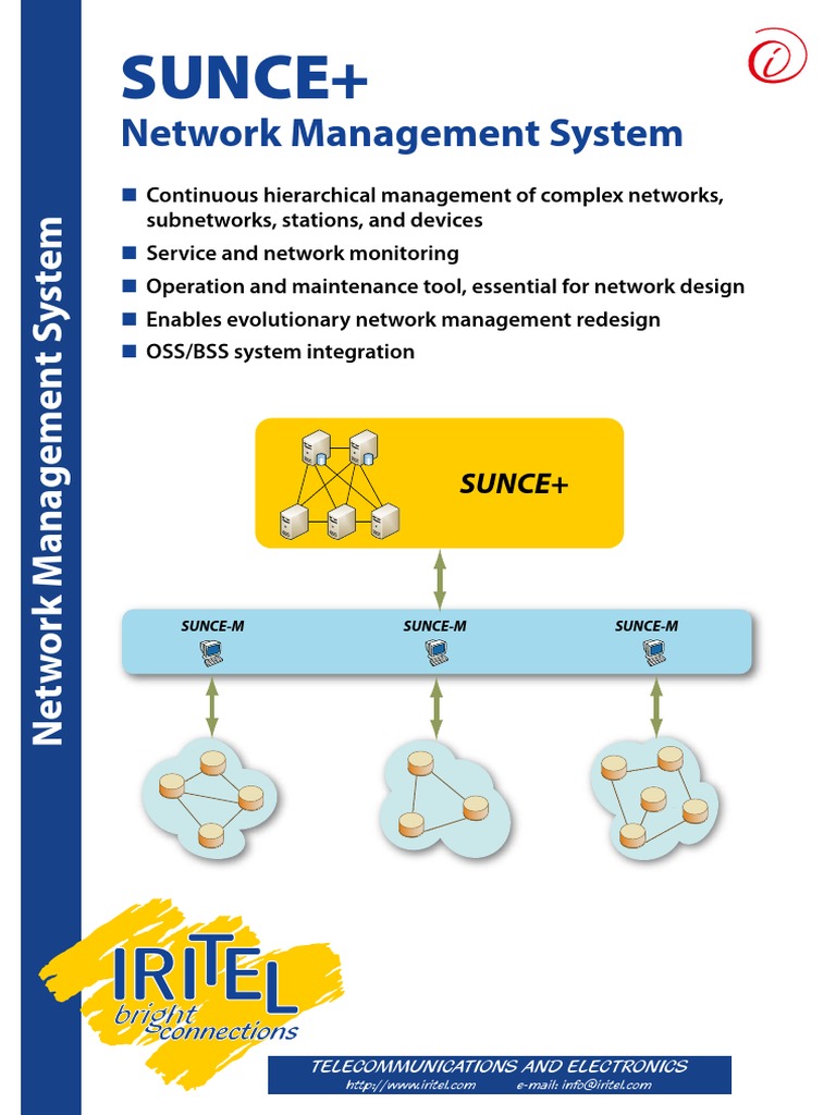 SUNCE+ Network Management Overview | PDF | Computer Network | Network ...