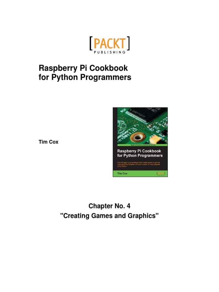Raspberry Pi Cookbook For Python Programmers Sample Chapter | PDF ...