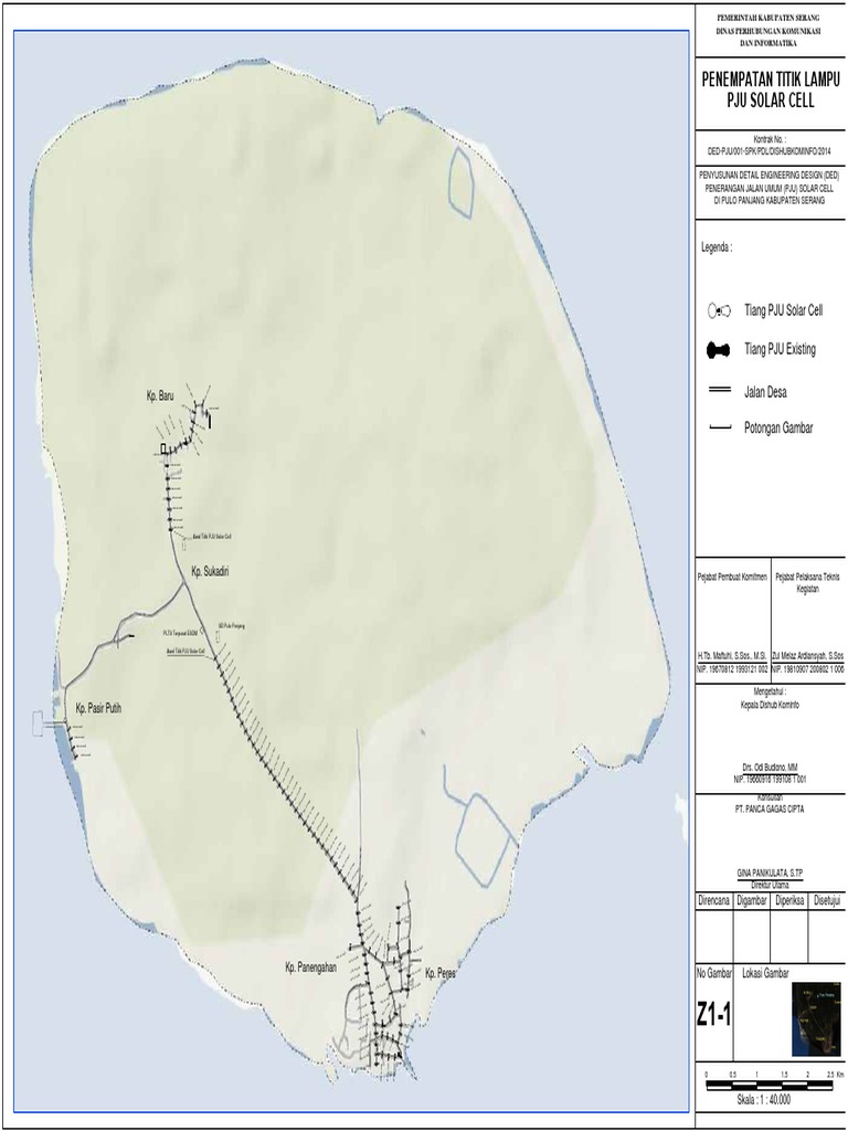 Gambar Peta Pulo Panjang | PDF | Griya & Taman