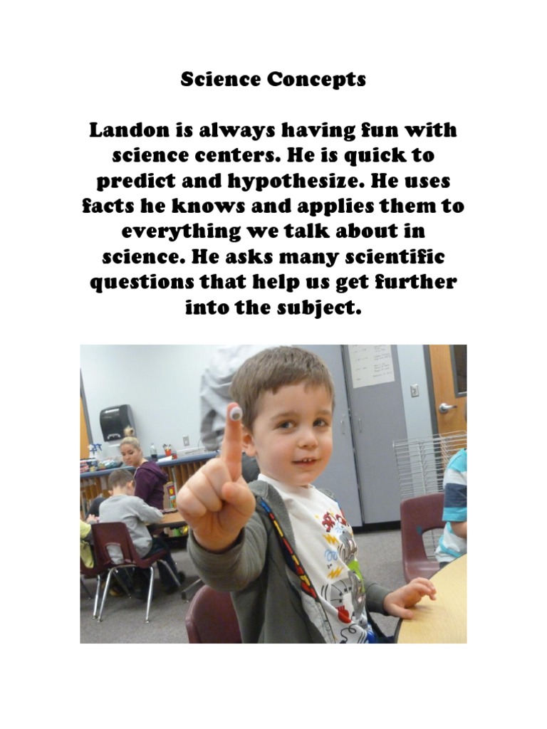 Science Concepts | PDF
