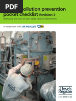 Intertanko Guidance Dry-Dock Checklist | PDF | Navigation | Risk Assessment