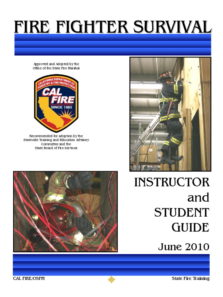 Fire Fighter Survival Training Guide | PDF | Firefighter | Situation ...