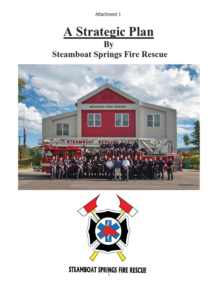 Fire Strategic Plan | PDF | Emergency Medical Services | Firefighter