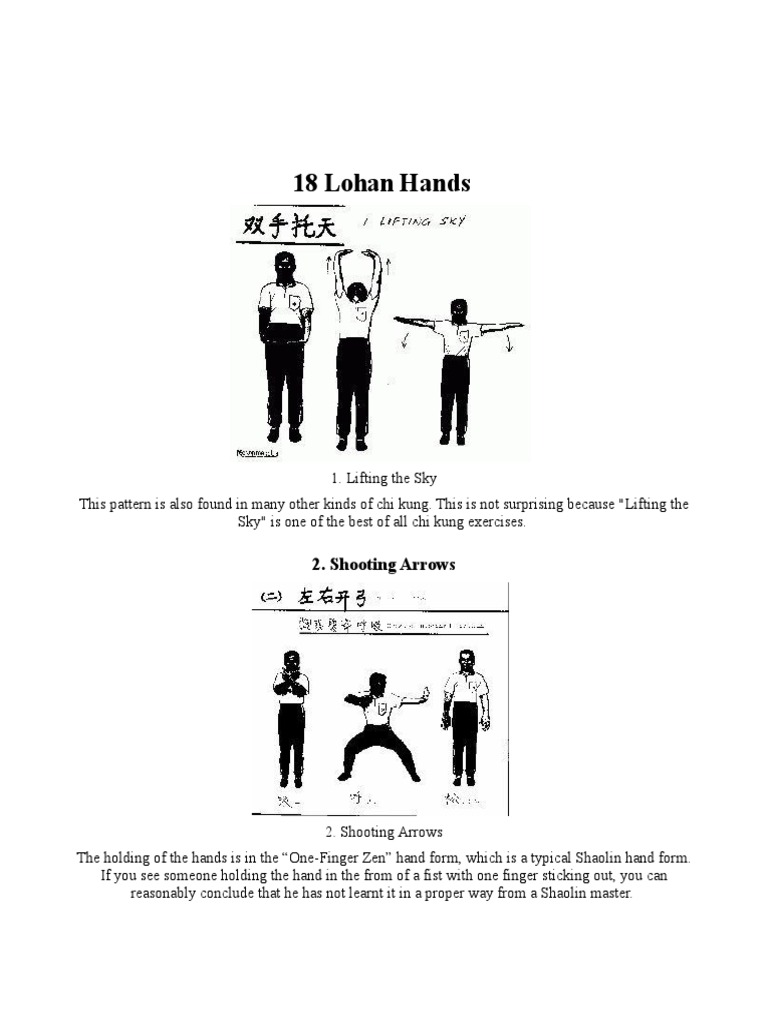 Shaolin 18 Lohan Hands | Qigong | Qi