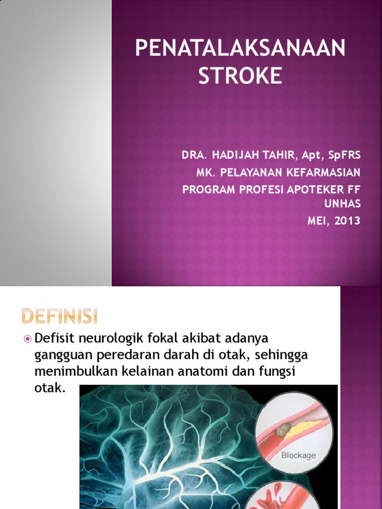 Penatalaksanaan Stroke | PDF