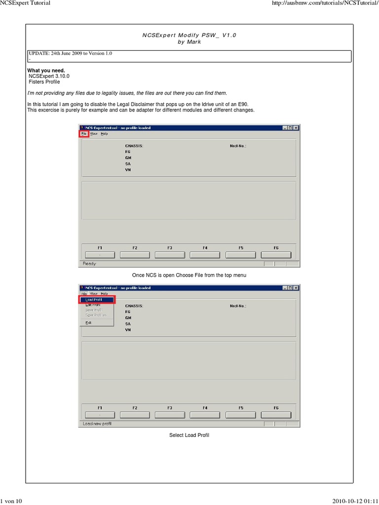 NCS Expert Tutorial - How To Code Features in Your Car. | PDF ...