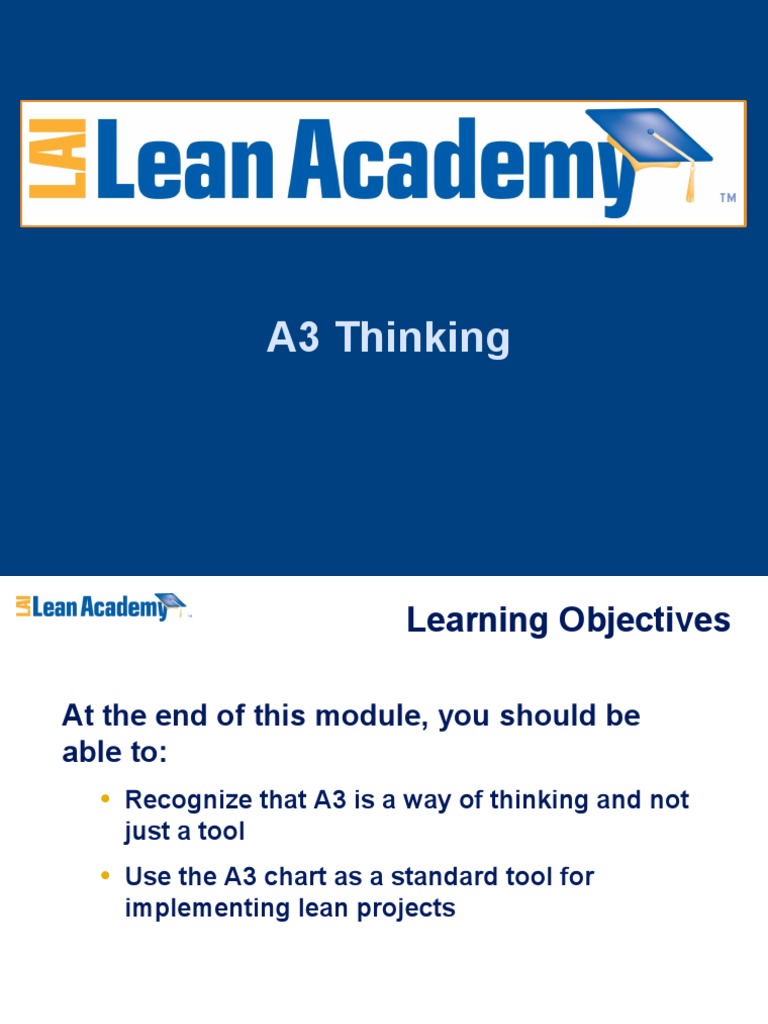 A3 Thinking | Massachusetts Institute Of Technology | Thought