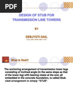 Transmission - Line Foundation Design | PDF | Soil | Clay