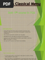 Food and Accompaniment List With Examples | PDF