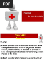 First AId Notes - Updated | PDF | First Aid | Cardiopulmonary Resuscitation