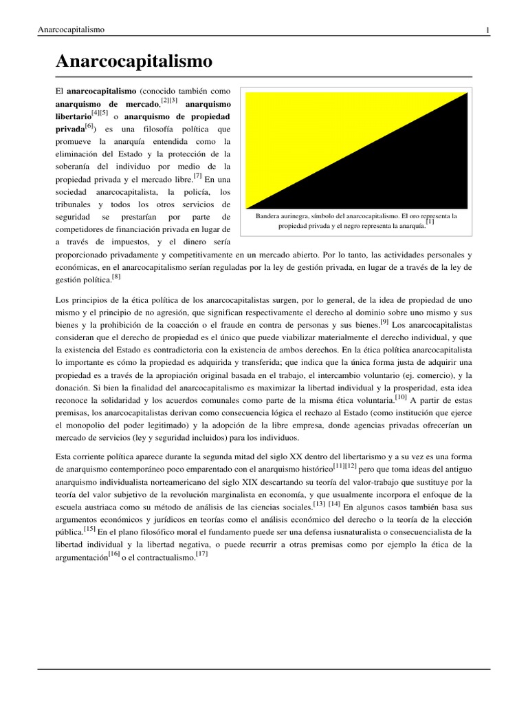 A Narco Capitalism o | PDF | Teorías políticas | Liberalismo clasico