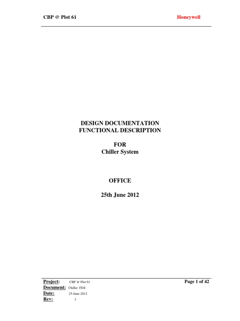 Chiller System BMS | PDF | Home Appliance | Engineering Thermodynamics