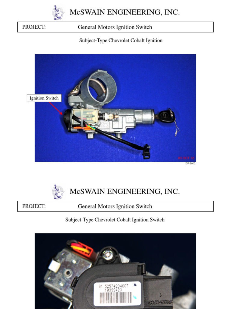 The GM Documents, Part 3 | PDF | General Motors | Lock (Security Device)